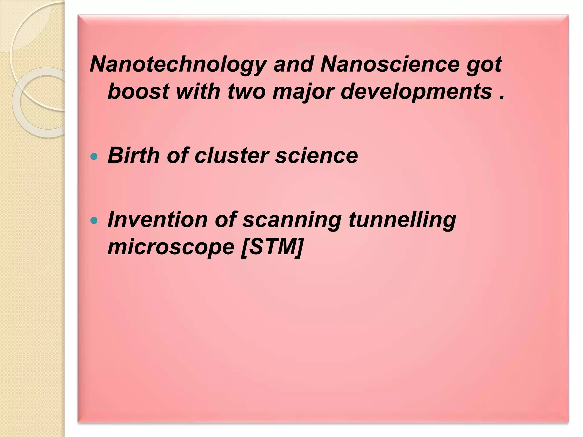 Chemistry of nanomaterials introduction | PPTX
