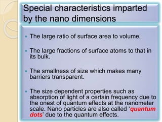 Chemistry of nanomaterials introduction | PPTX