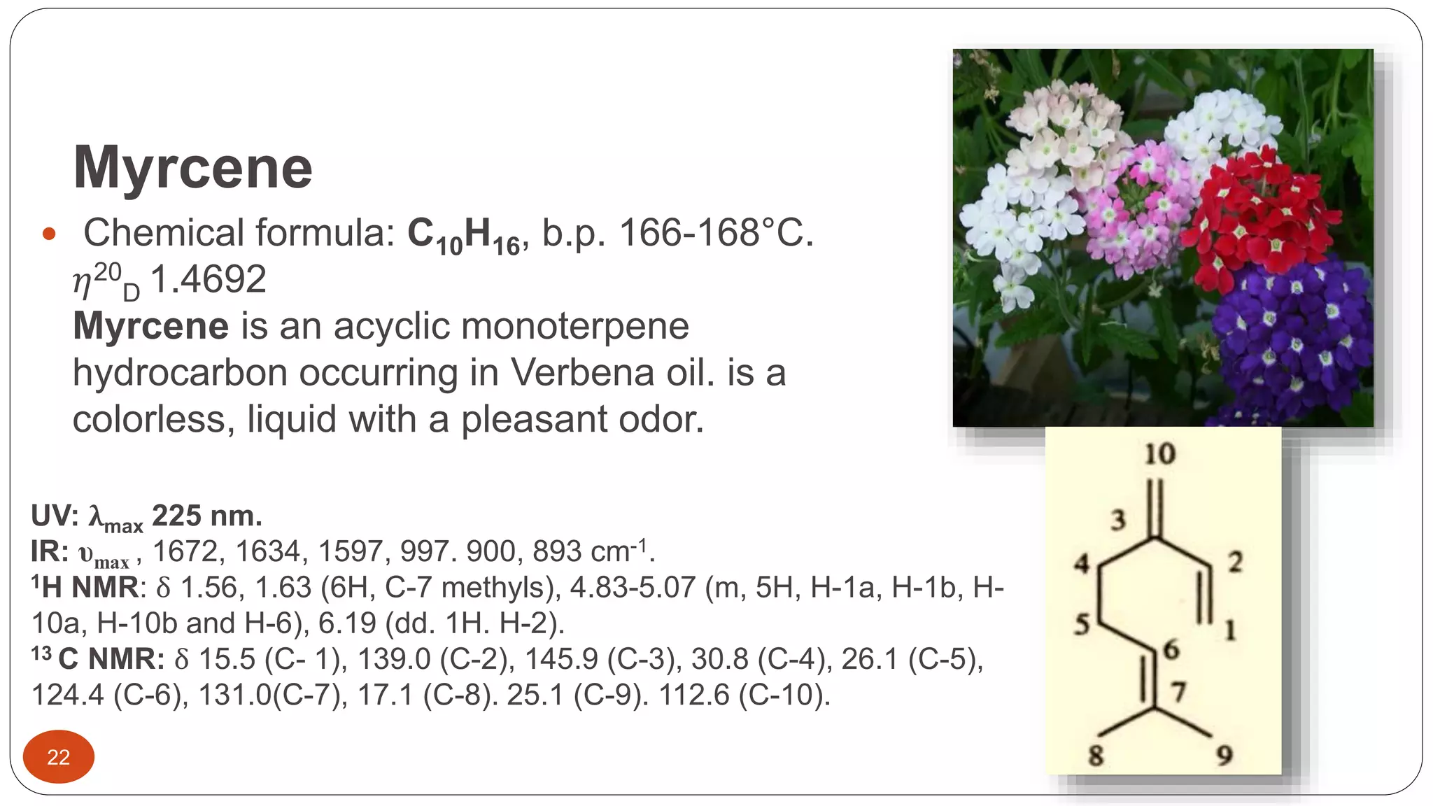 Chemistry of natural_products | PPTX | Chemistry | Science