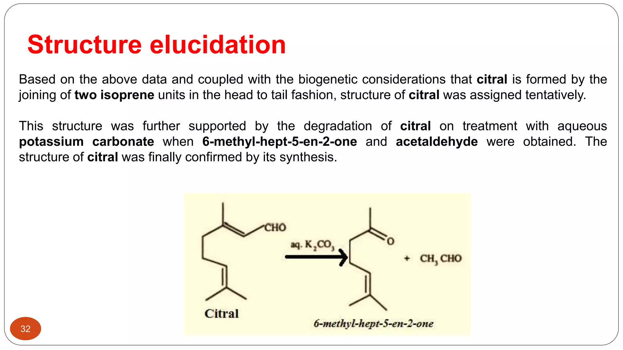 Chemistry of natural_products | PPTX | Chemistry | Science
