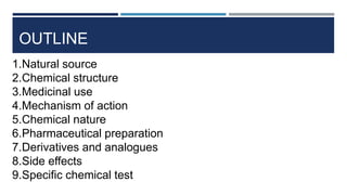 Chemistry of natural products | PPTX