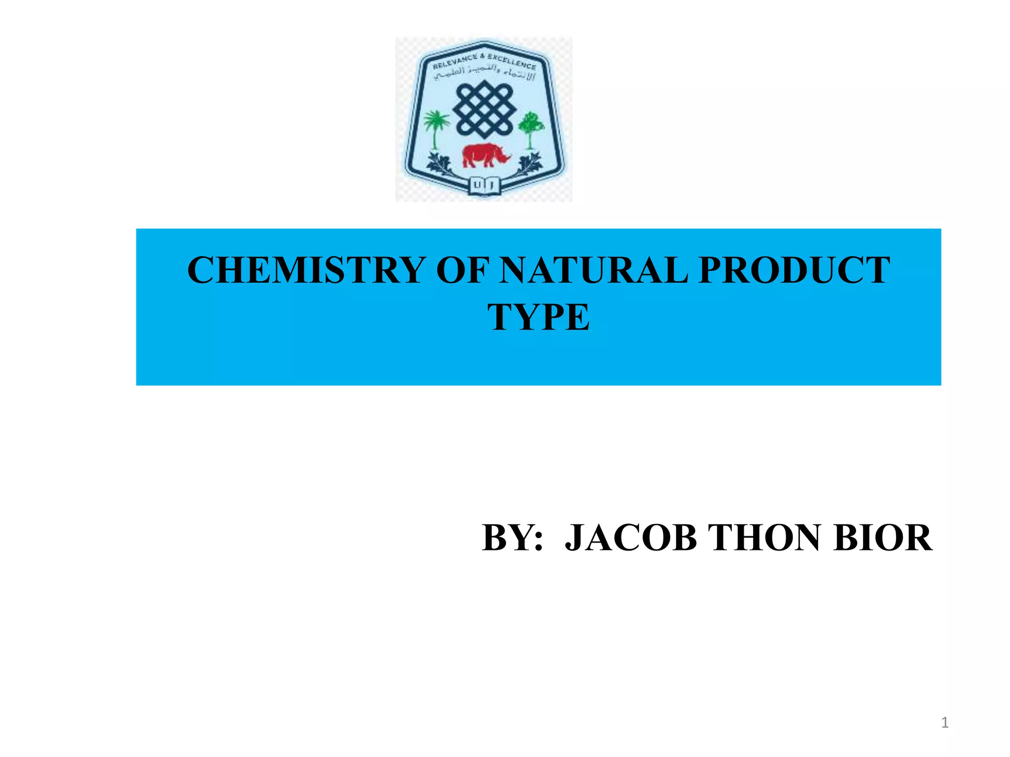 Chemistry of Natural Product Type.pptx