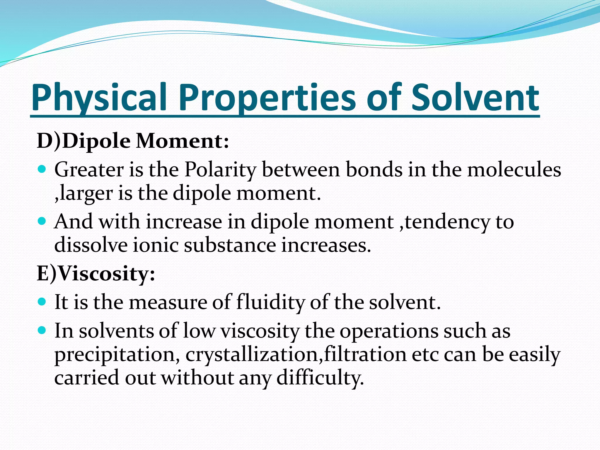 Chemistry of non aqueous solvents part-1 | PPTX