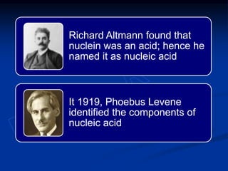 Chemistry of nucleic acids | PPTX