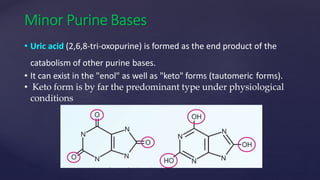 Chemistry of nucleotides | PPT