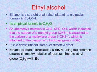 Chemistry of organic compounds | PPT