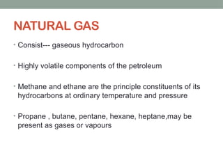 CHEMISTRY OF PETROLEUM- Economic geology | PPTX