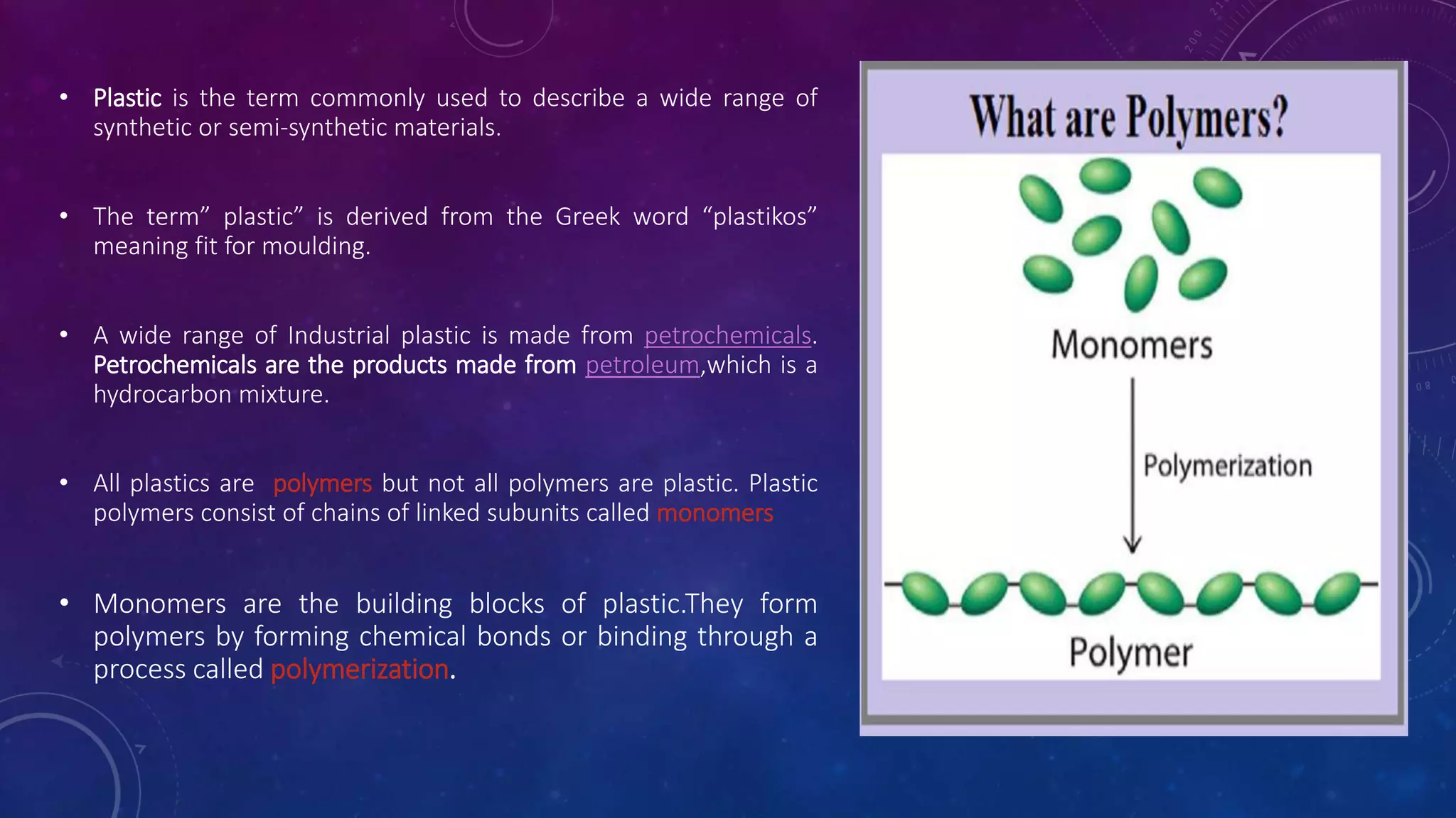 Chemistry of Plastic | PPTX