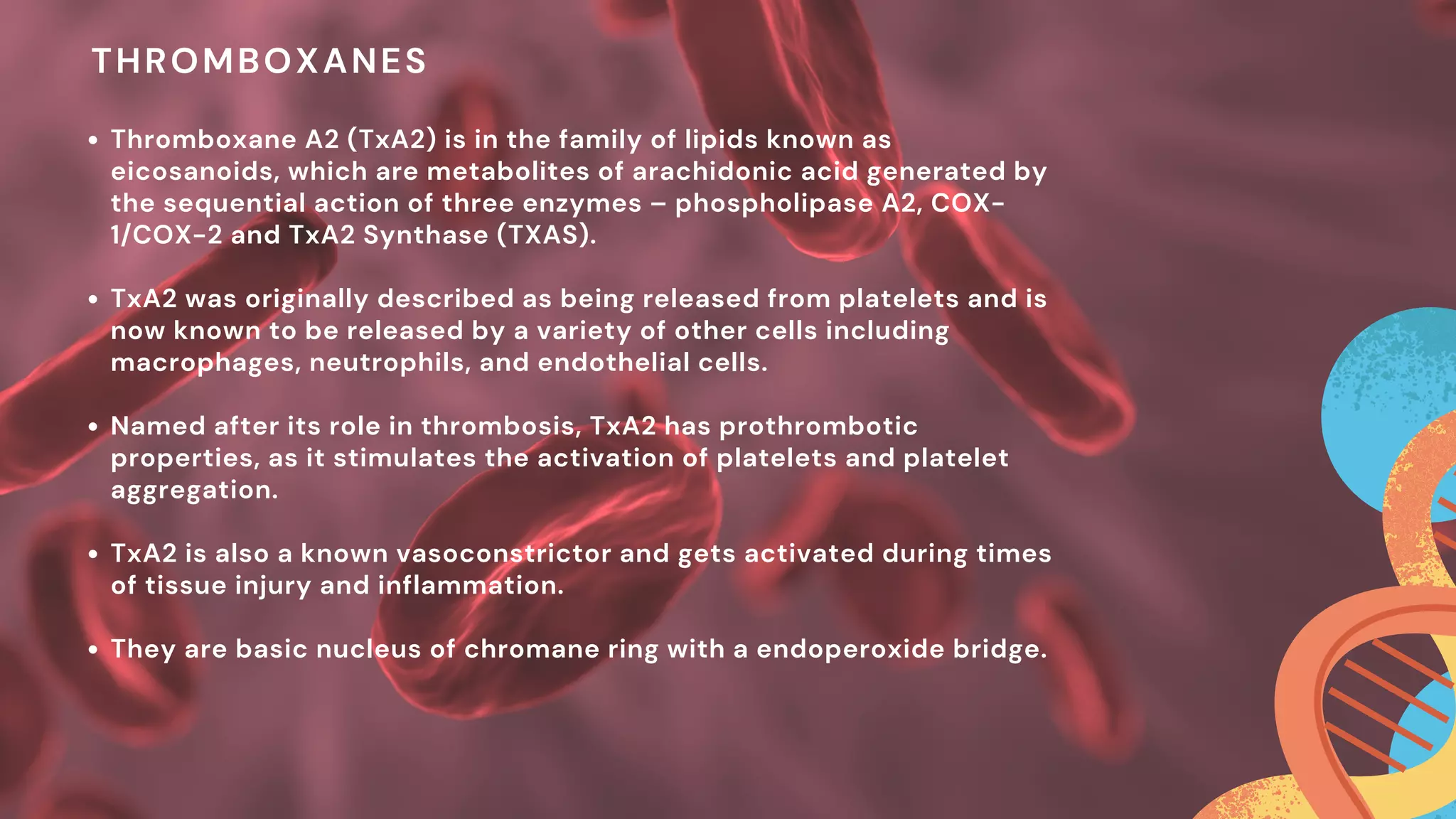 Chemistry of prostaglandins, leukotrienes and thromboxanes | PDF