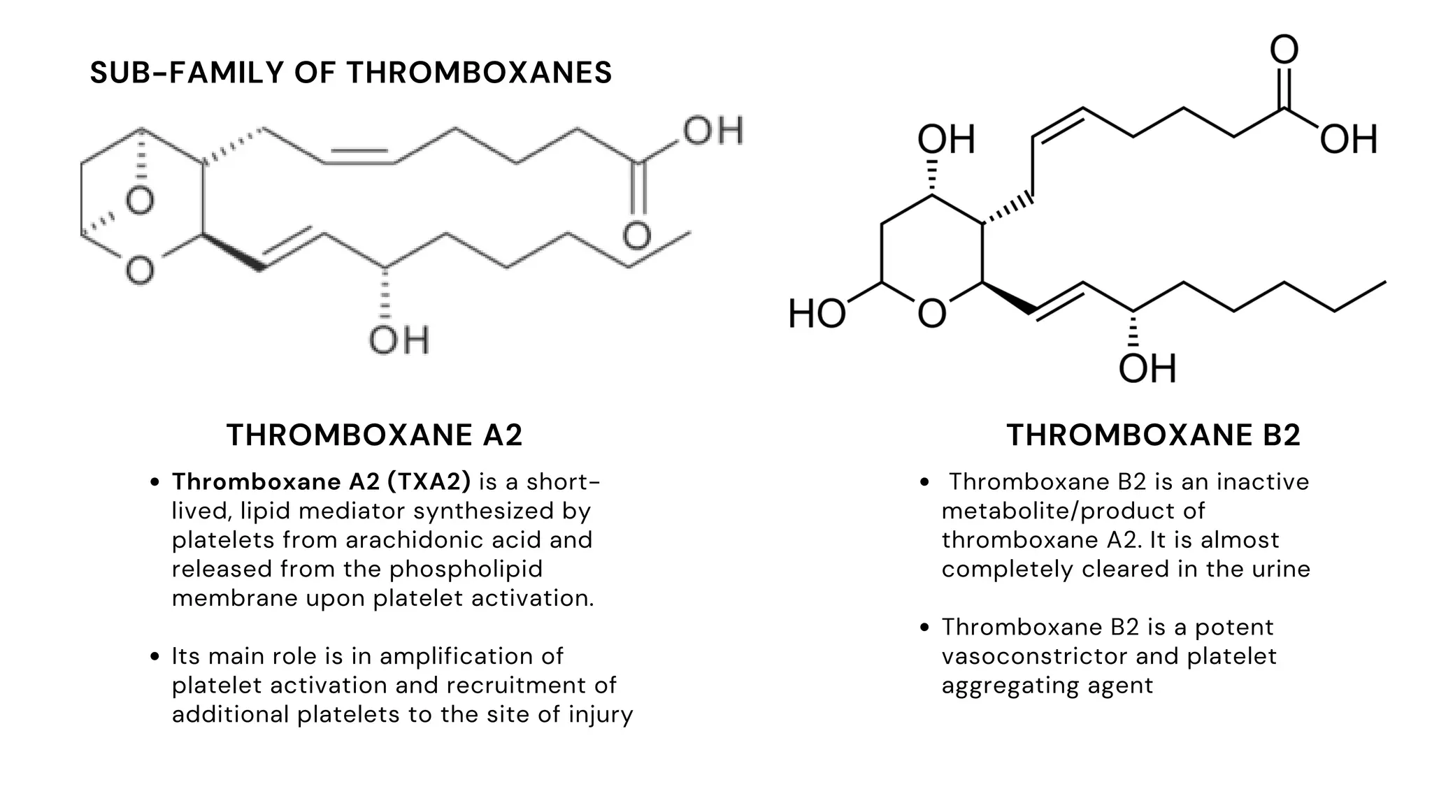 Chemistry of prostaglandins, leukotrienes and thromboxanes | PDF