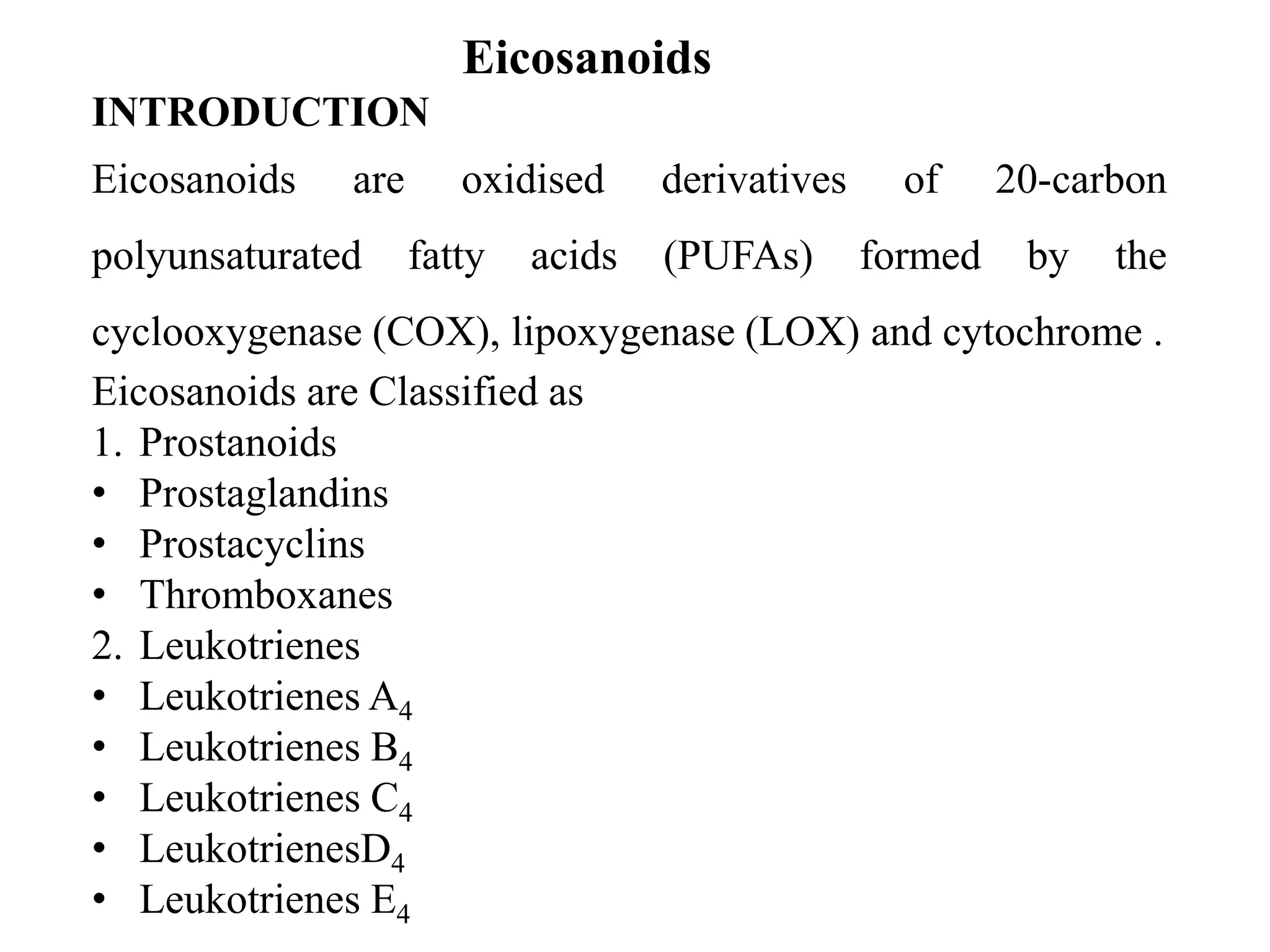 Chemistry of Prostaglandins,Leukotrienes and Thromboxanes.pptx