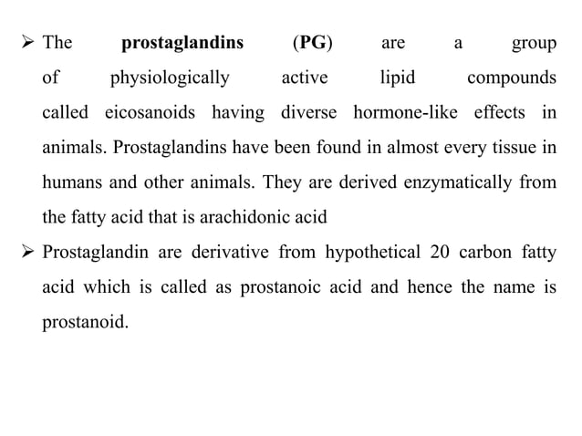 Chemistry of Prostaglandins,Leukotrienes and Thromboxanes.pptx