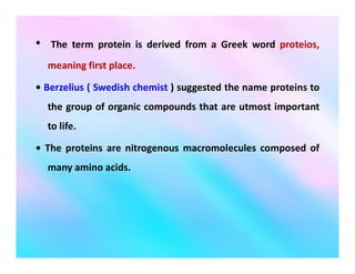 chemistry of proteins | classification | | PDF