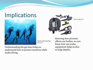 Chemistry of scuba diving ppt | PPT