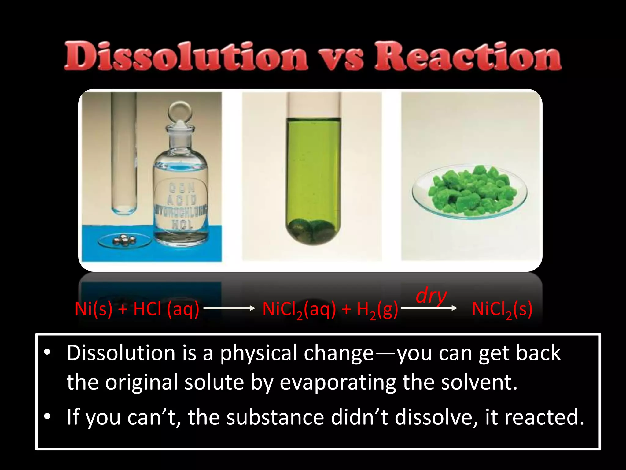 Chemistry of solutions | PPTX