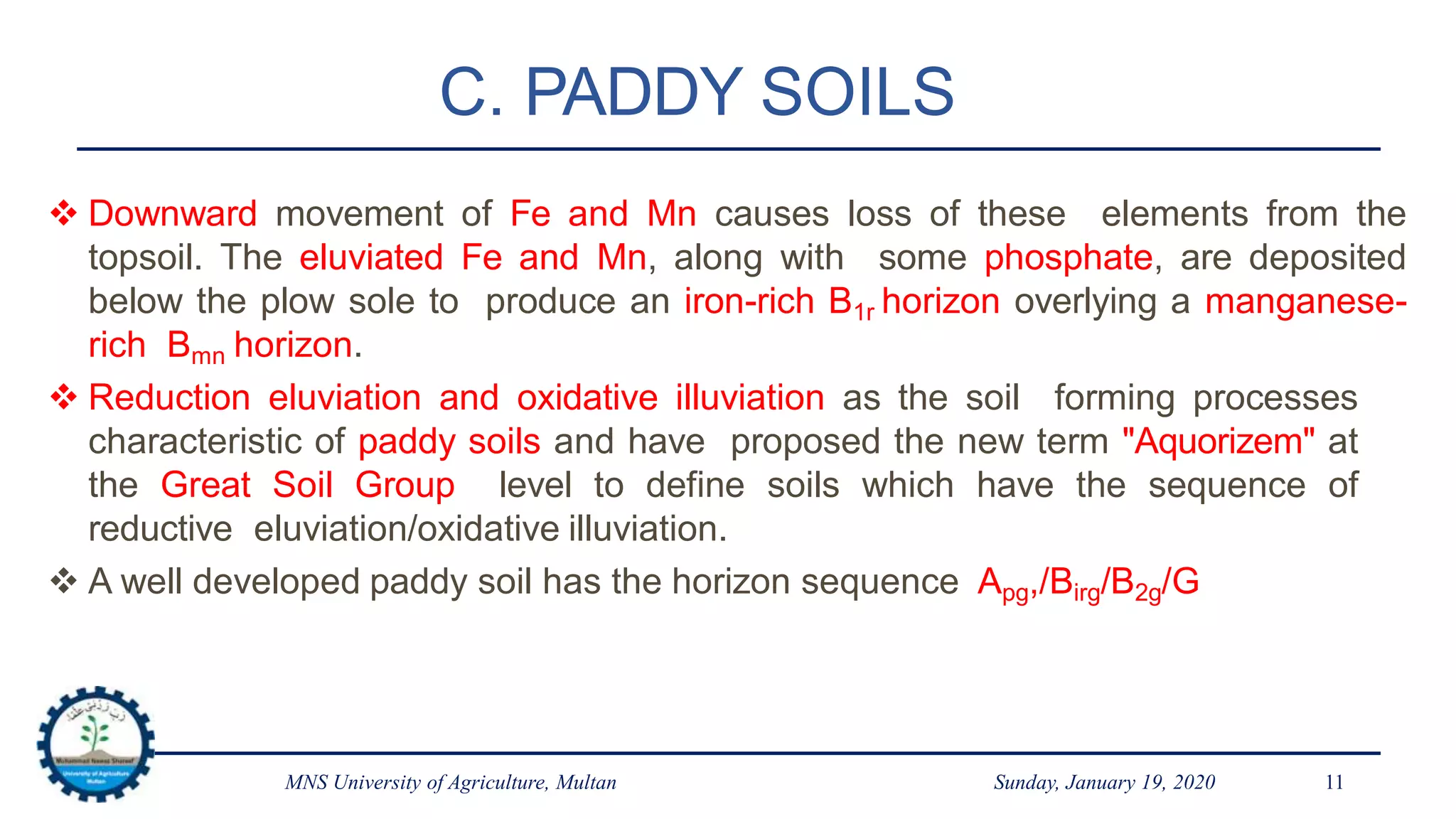 Chemistry of Submerged Soils | PDF