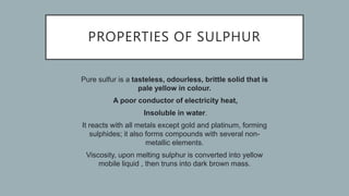 Chemistry of sulphur.pptx