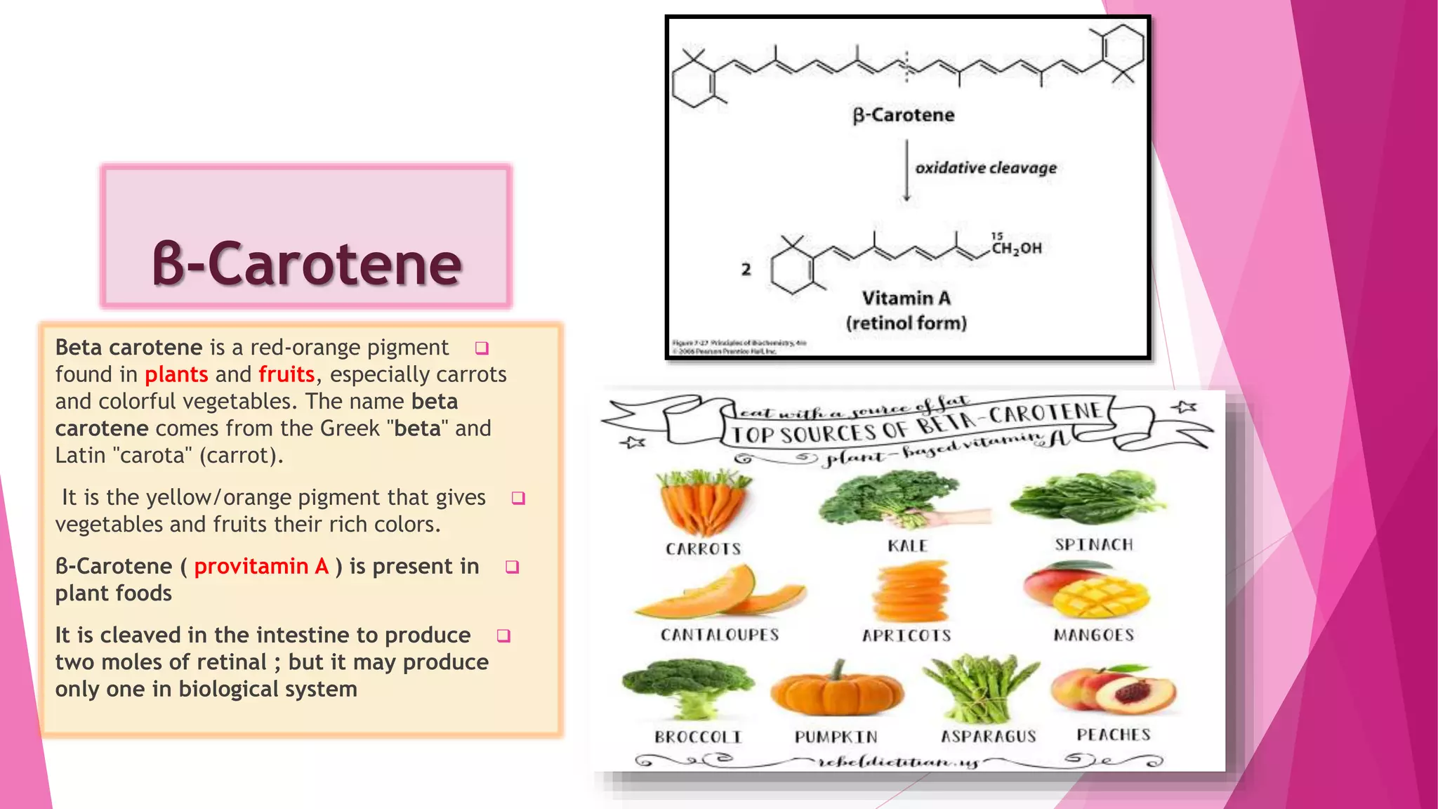 Chemistry of vitamin a | PPTX
