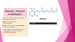 Chemistry of vitamin a | PPTX