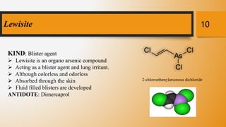 Chemistry of warfare | PPTX