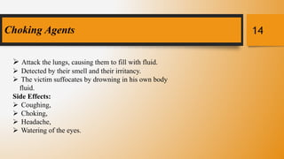 Chemistry of warfare | PPTX