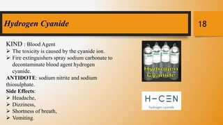 Chemistry of warfare | PPTX