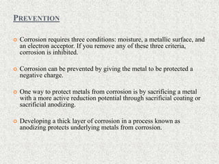 Mechanism Of Dry Corrosion | PPTX