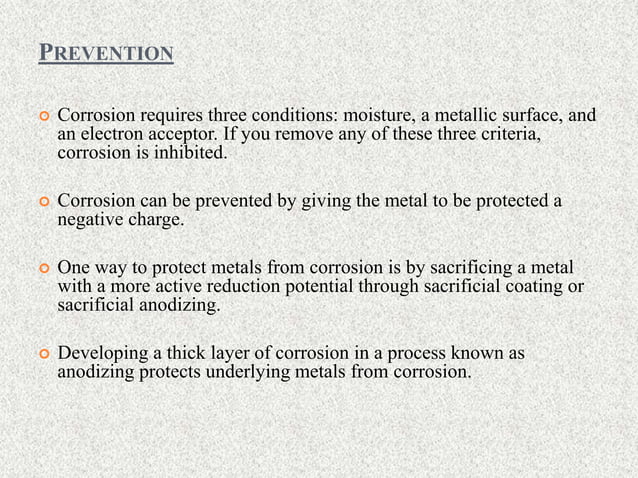 Mechanism Of Dry Corrosion | PPTX