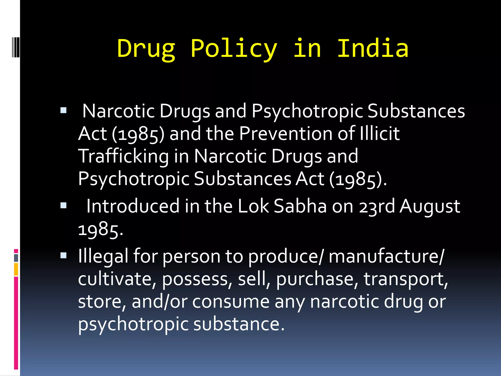 The role of government in curbing in illegal trafficking of drug of ...