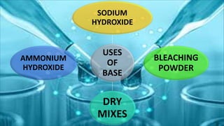 Acid and Base | PPTX | Chemistry | Science