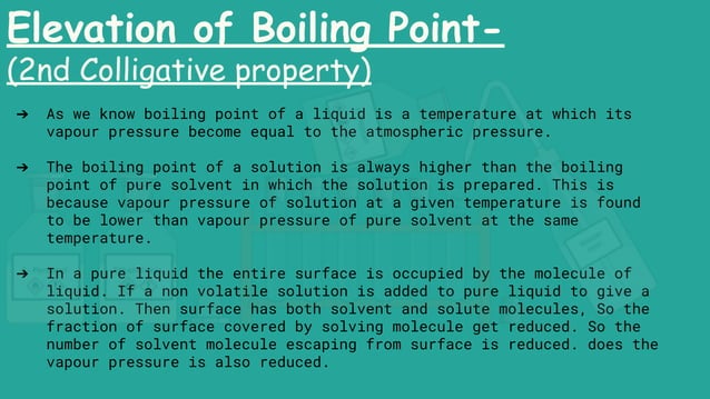 elevation in boiling point | PDF | Chemistry | Science