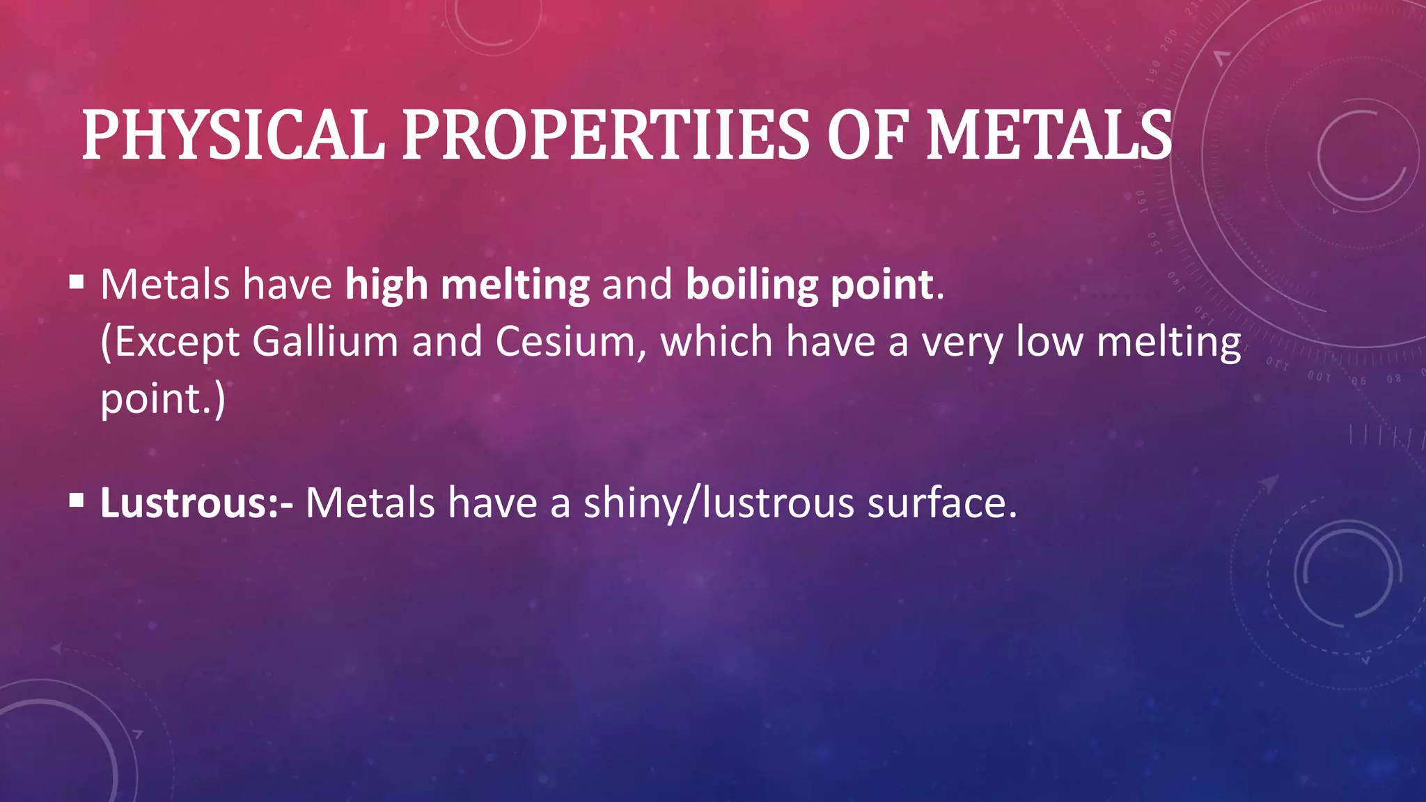 Metals And Non Metals- Properties | PPTX