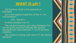 working and application of pH meter | PPTX