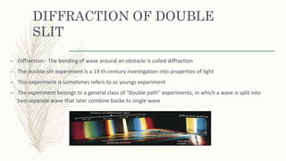 Chemistry ppt on magnetic radiation and youngs experiment | PPT