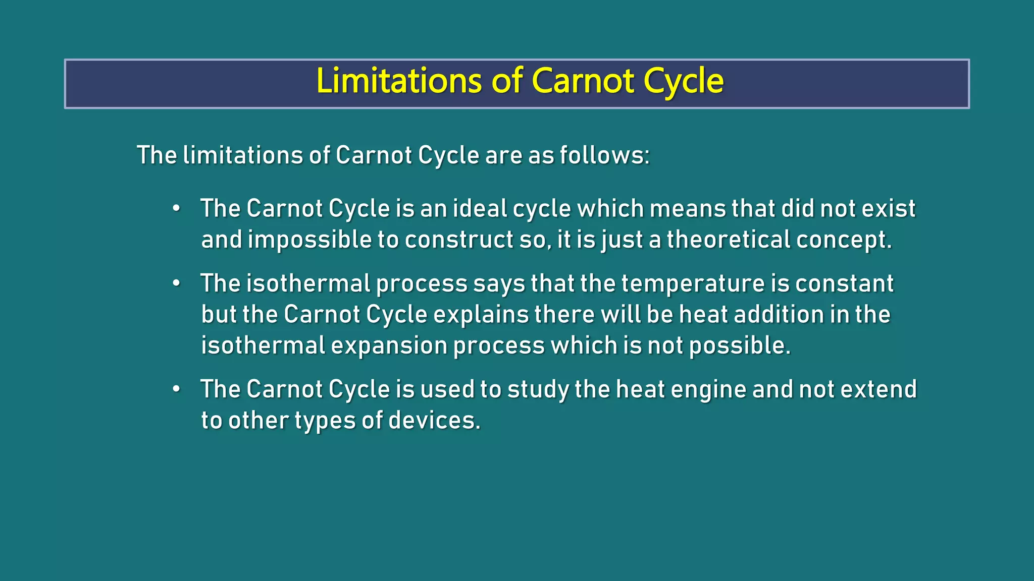 Carnot Cycle | PPTX