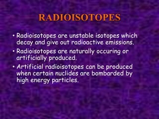 Radiation Chemistry Ppt