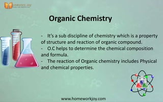 Important concepts about organic chemistry. | PPTX