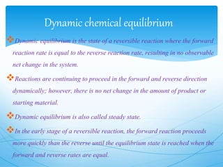 Chemistryppt chemical equilibrium | PPTX