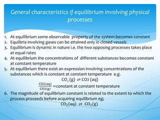 Chemistryppt chemical equilibrium | PPTX