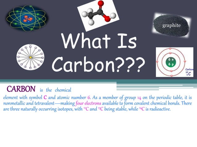 Carbon and its COMPOUNDS | PPTX | Chemistry | Science