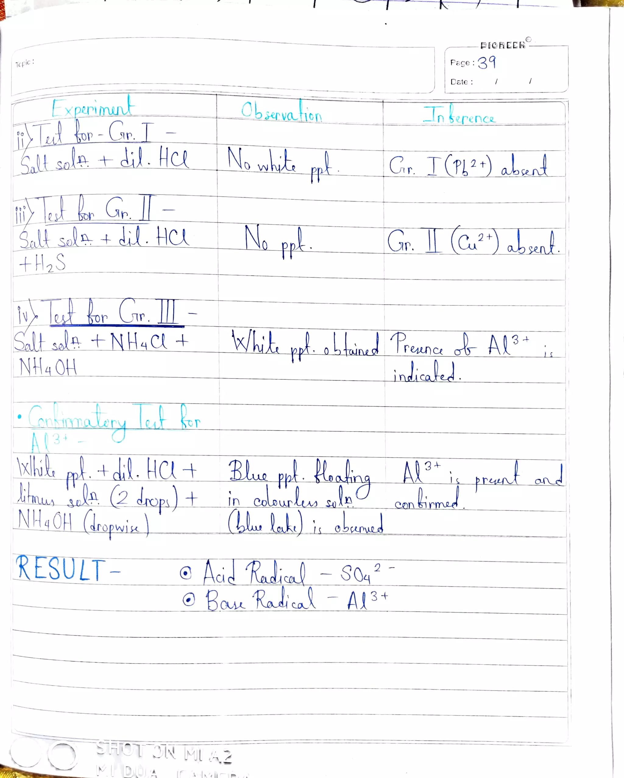 Chemistry practical | PDF