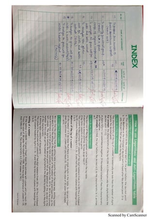 CHEMISTRY PRACTICAL RECORD XII | PDF