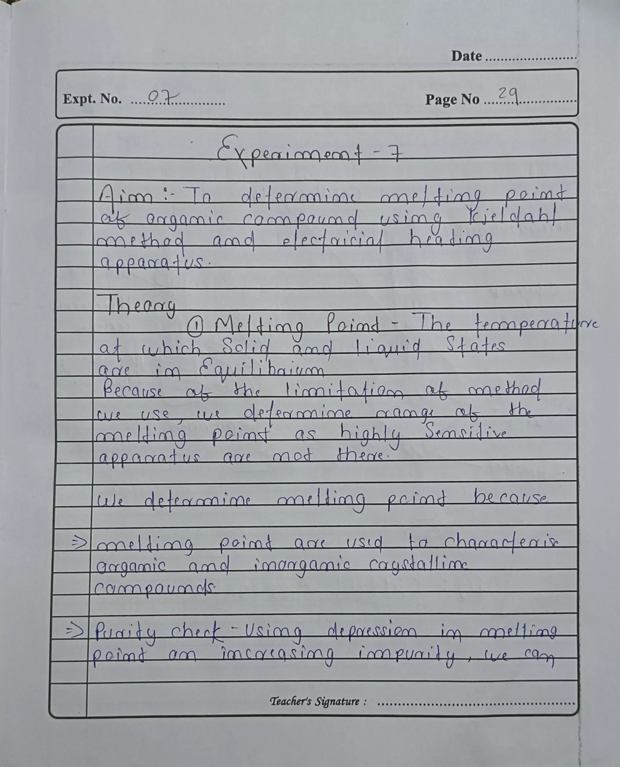Bsc 1st Year Chemistry Practical File | PDF