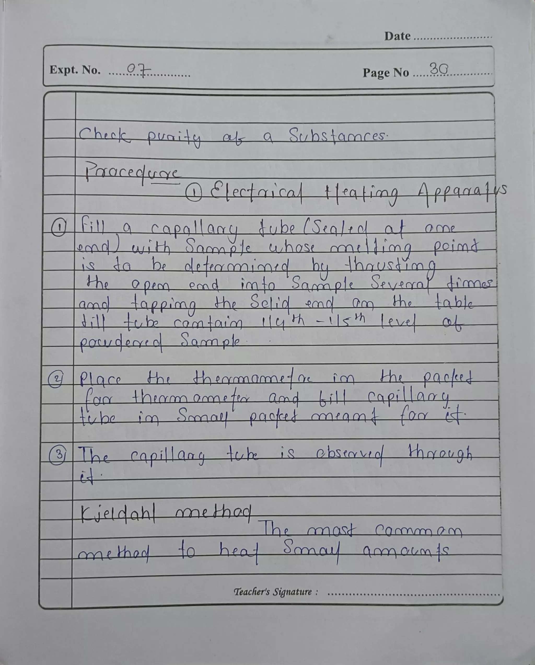 Bsc 1st Year Chemistry Practical File | PDF