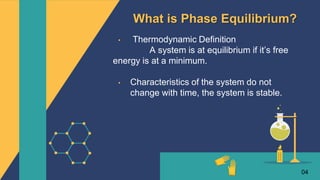 phase equilibrium | PPTX