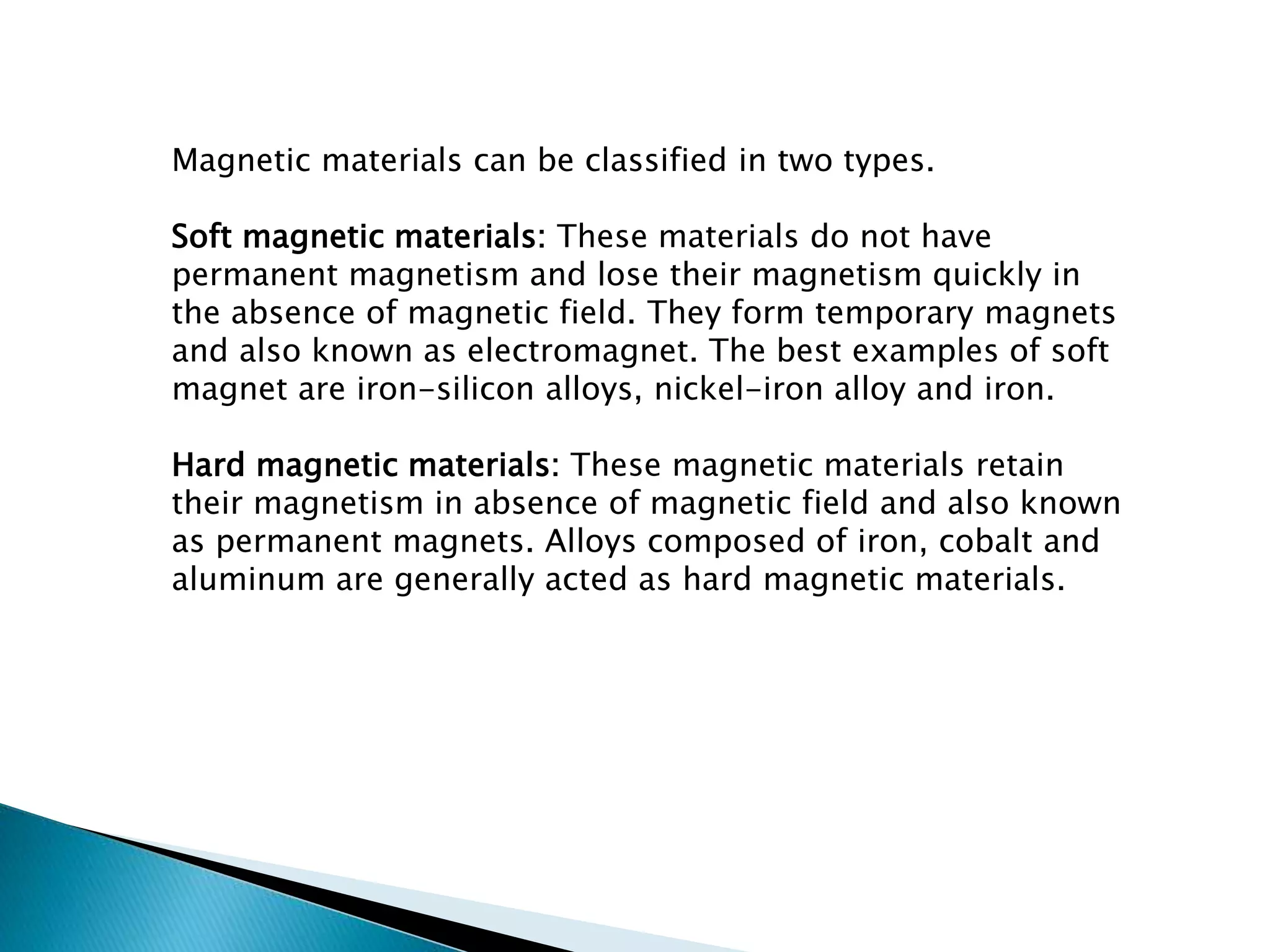 Magnetic Material | PPTX