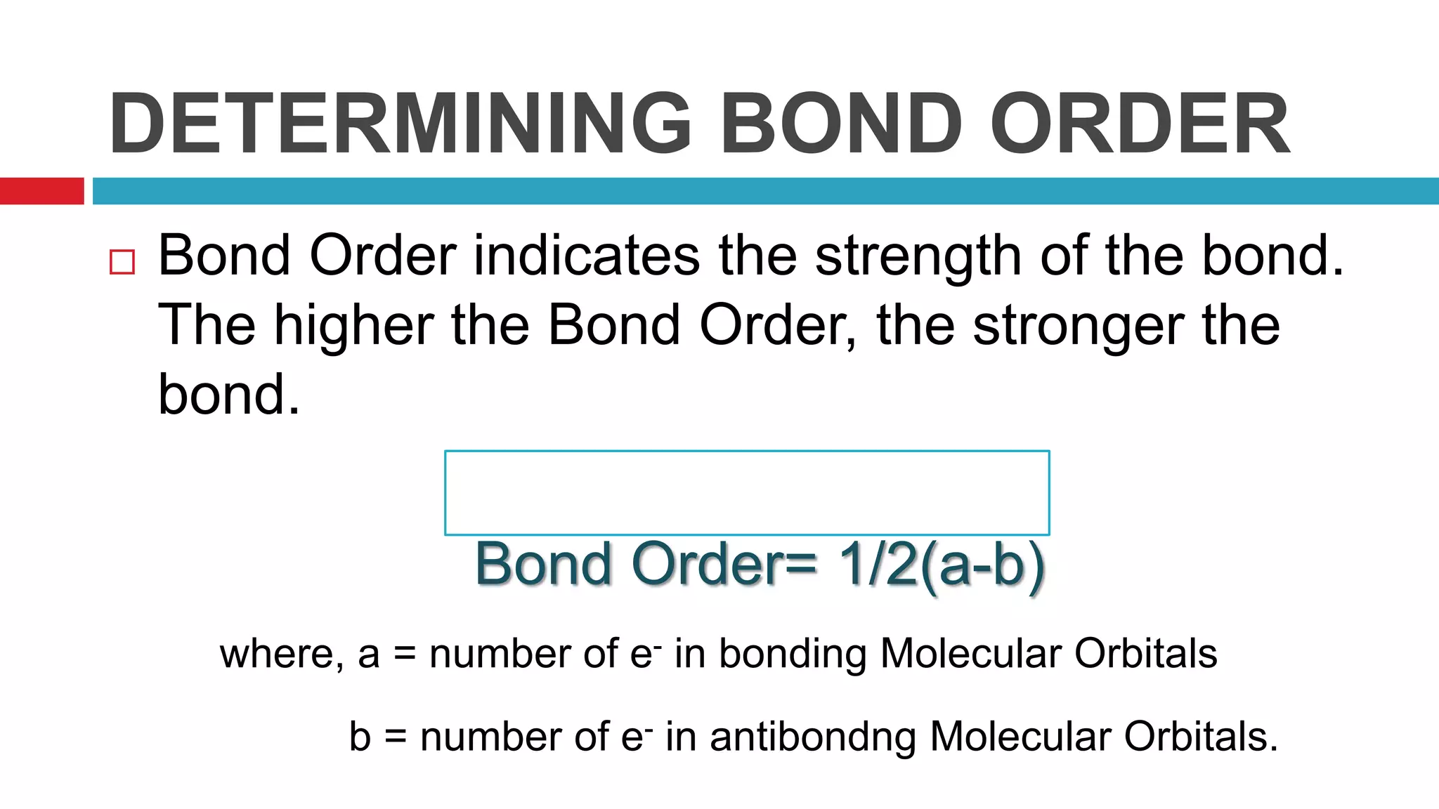 Molecular Orbital Theory (MOT) | PPTX