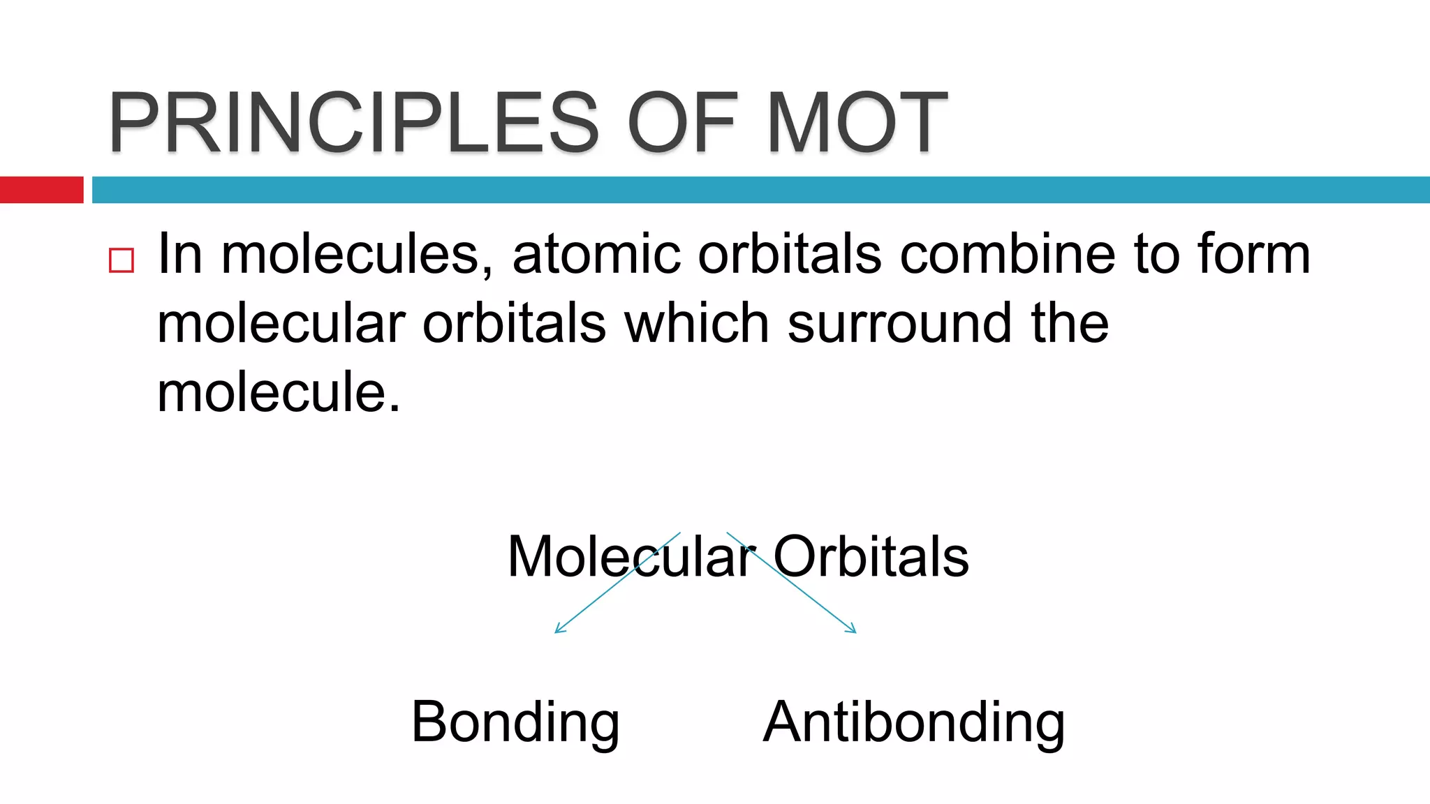 Molecular Orbital Theory (MOT) | PPTX