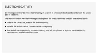 chemistry presentation on the topics of engineering chemistry | PDF