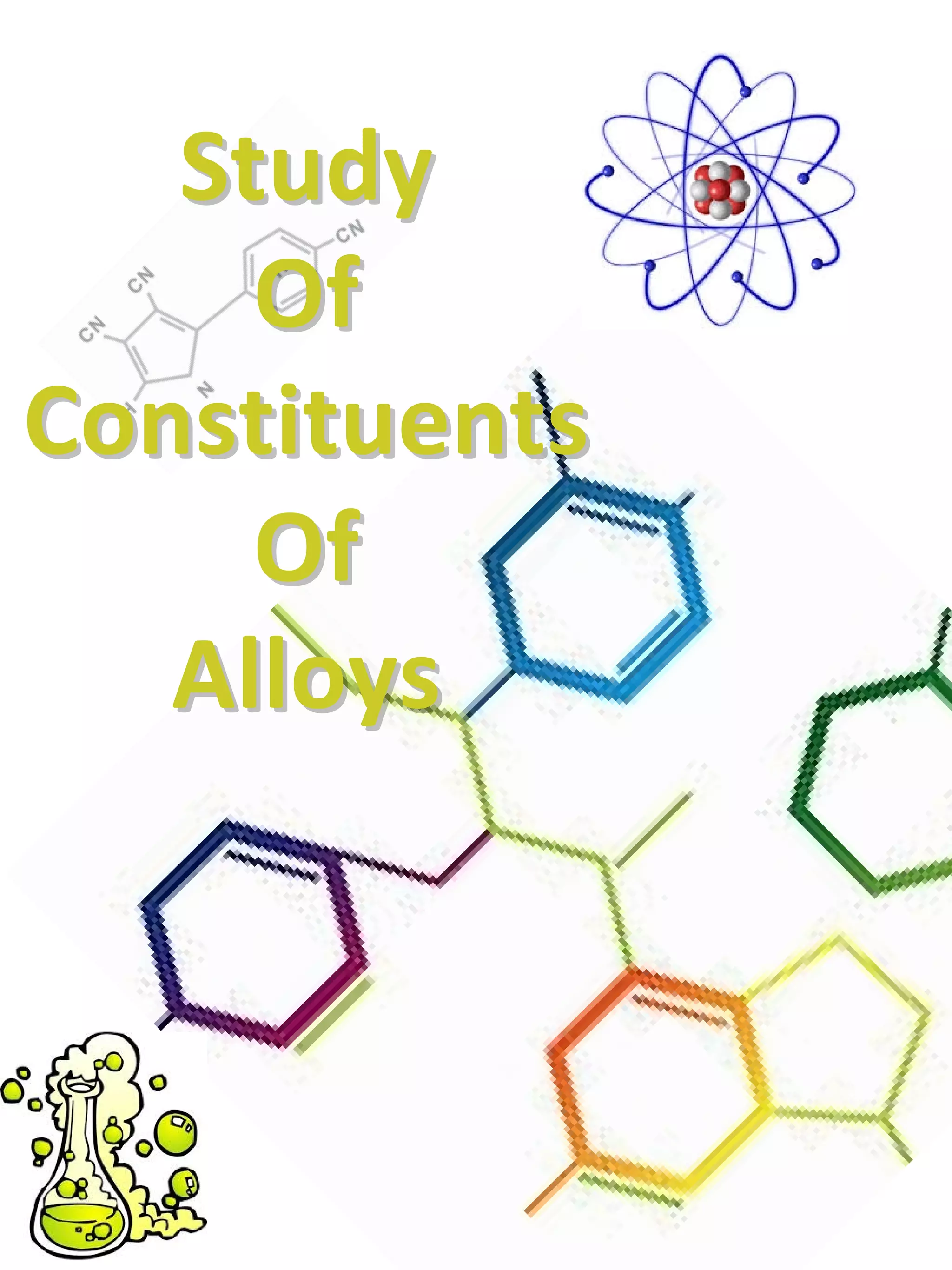 Chemistry class 12 project on study of Constituents of Alloy | PDF